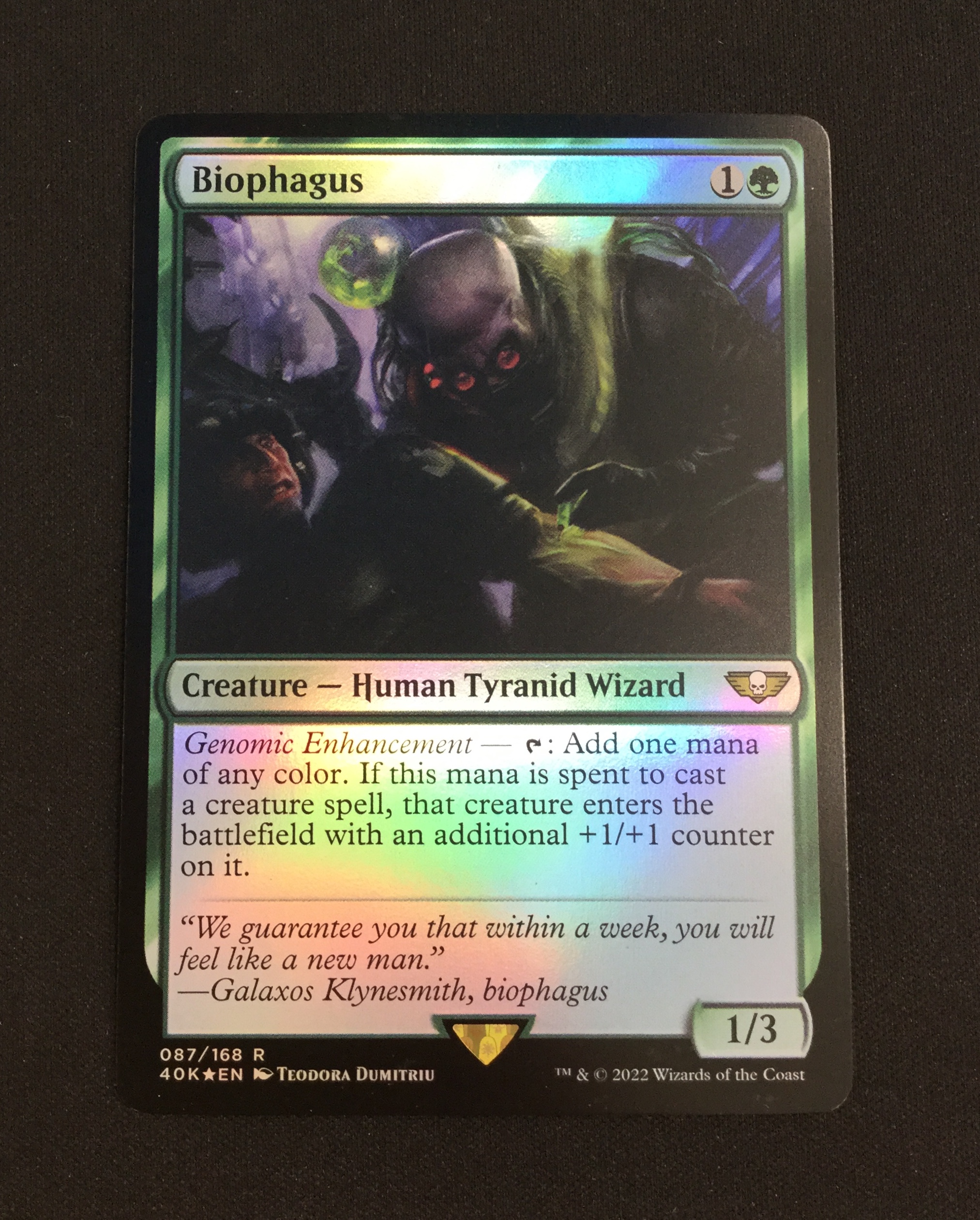 Biophagus (FOIL) - MTG Proxy Universes Beyond: Warhammer 40,000 - Proxy ...