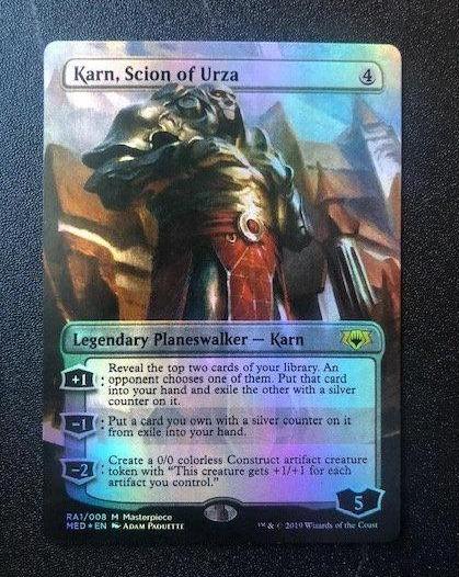 Karn, Scion of Urza (FOIL) - MTG Proxy Mythic Edition - Proxy King