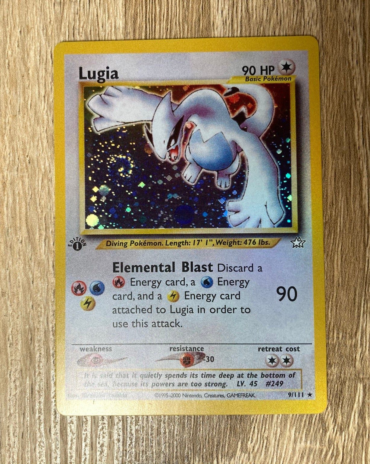 Lugia 1st Edition Neo Genesis (Holo) - Pokémon Proxy Card - Proxy King