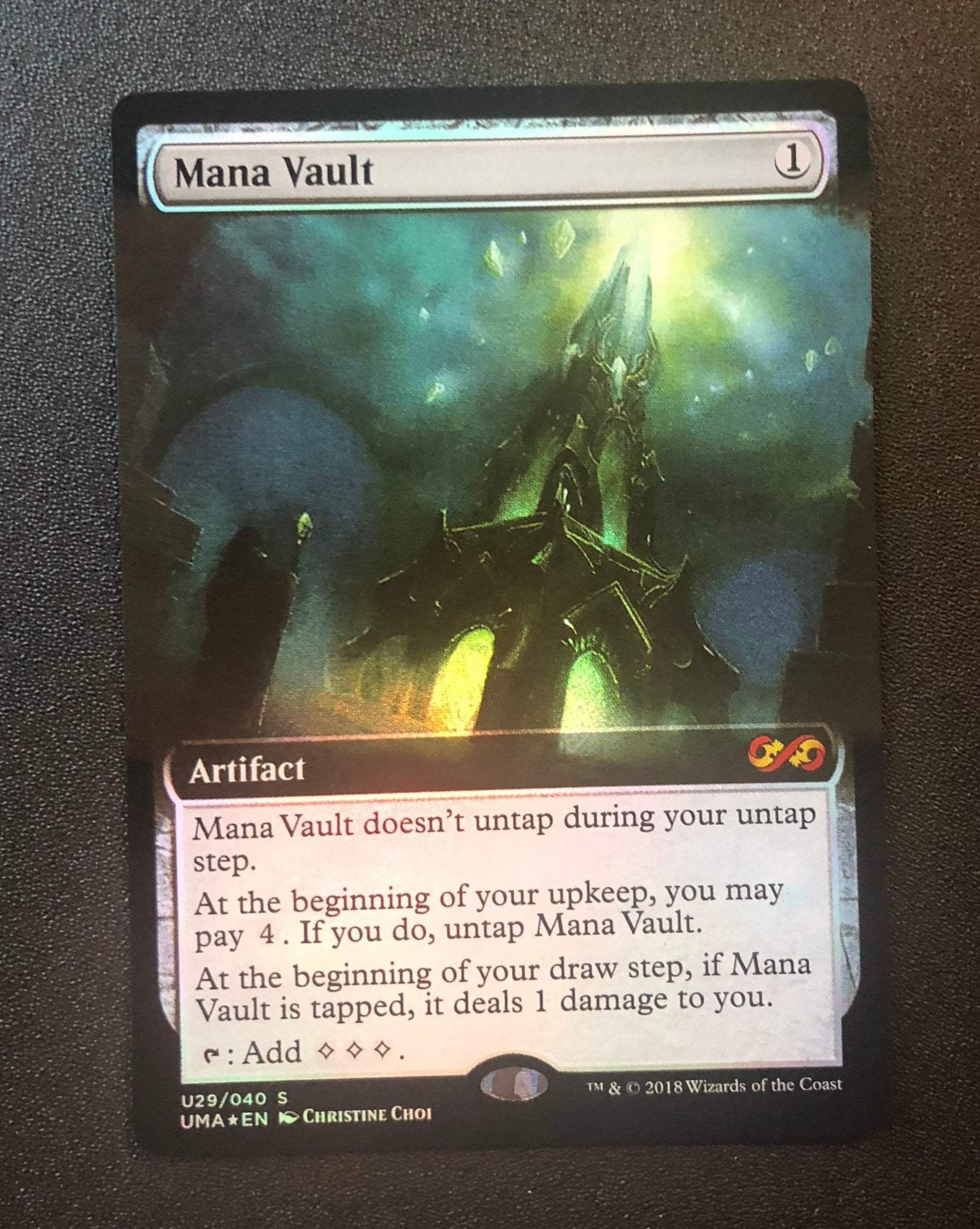 Mana Vault (FOIL Box Topper) - MTG Proxy UMA - Proxy King