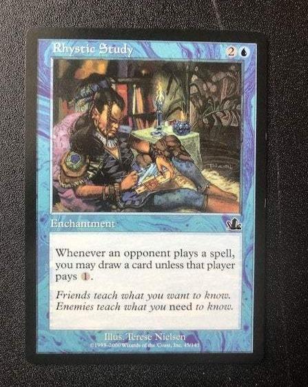 Rhystic Study - MTG Proxy Prophecy - Proxy King