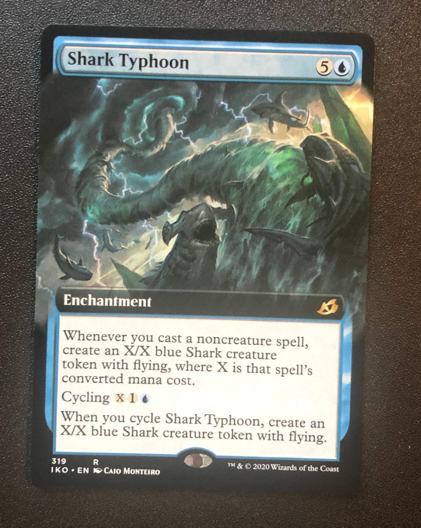 Shark Typhoon (Showcase) - MTG Proxy Ikoria - Proxy King