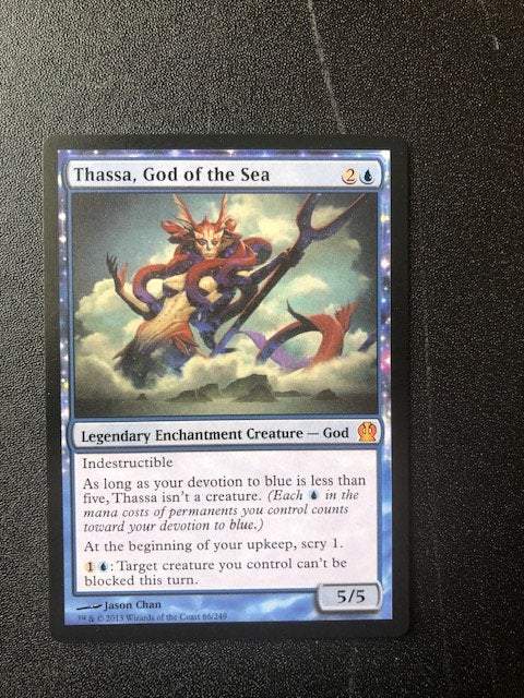 Thassa, God of the Sea - MTG Proxy Theros - Proxy King