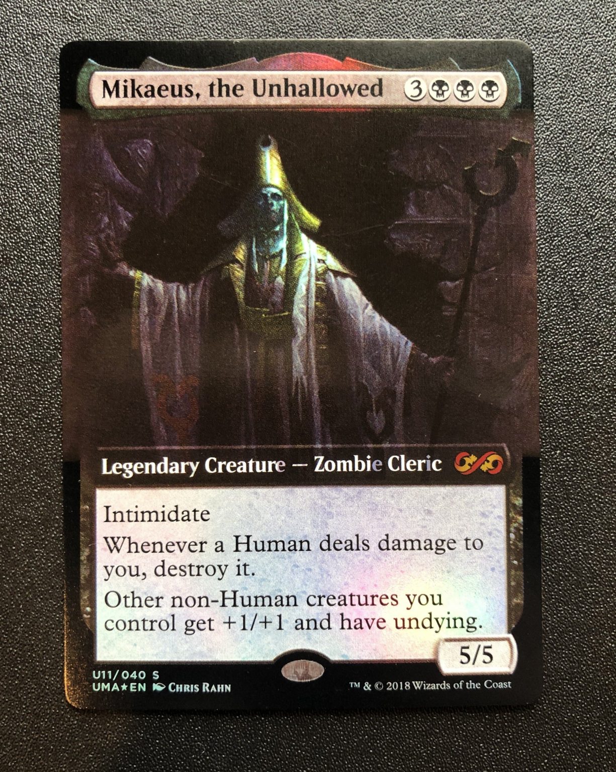 Mikaeus, the Unhallowed (FOIL Box Topper) - MtG UMA - Proxy King