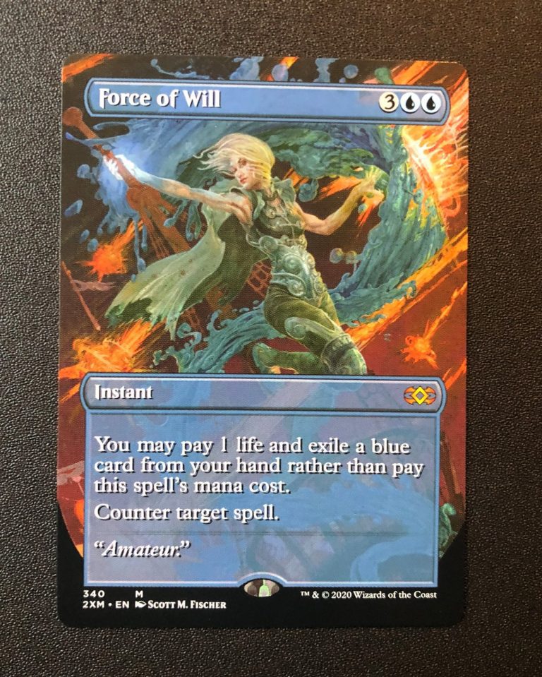 Force of Will (Showcase) - MtG 2XM - Proxy King