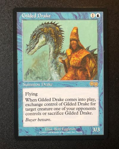 Gilded Drake - MtG Urza's Saga - Proxy King
