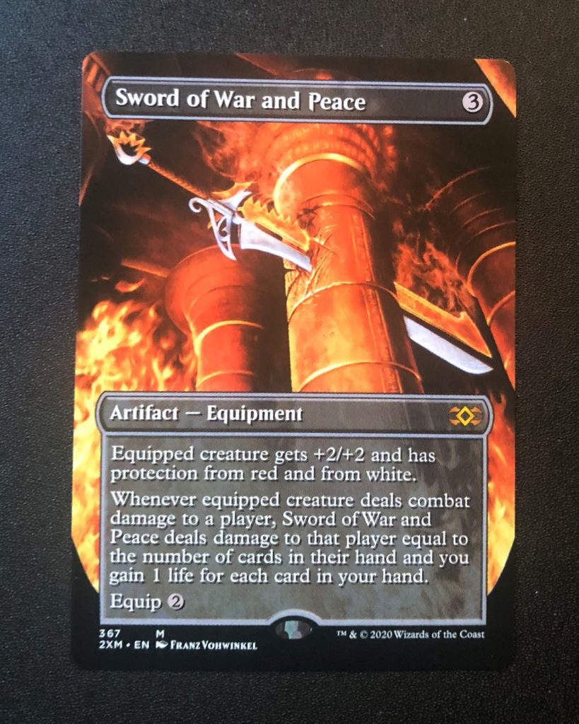 Sword of War and Peace (Showcase) - MtG 2XM - Proxy King