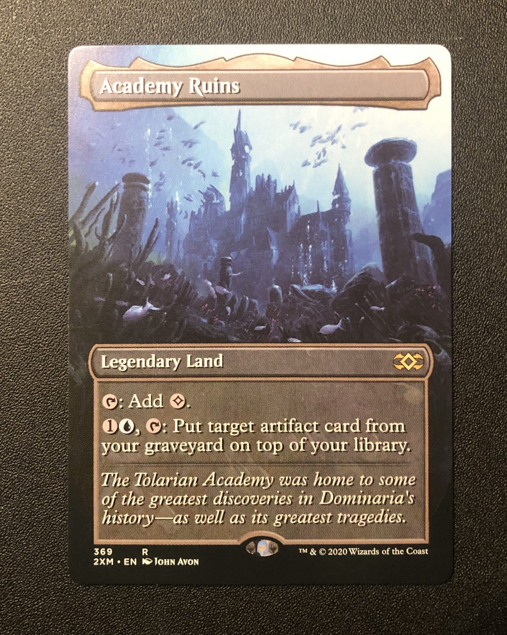 Academy Ruins (Showcase) - MTG Proxy 2XM - Proxy King