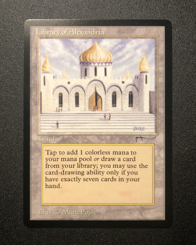 Library of Alexandria - MtG Arabian Nights - Proxy King