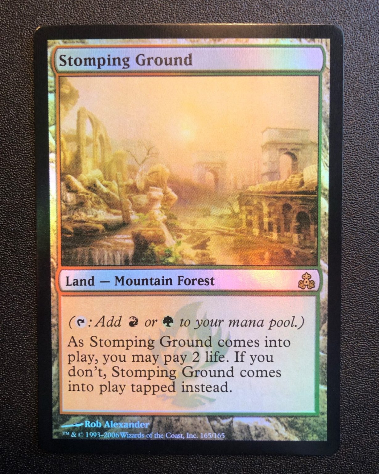 Stomping Ground (FOIL) - MtG Guildpact - Proxy King