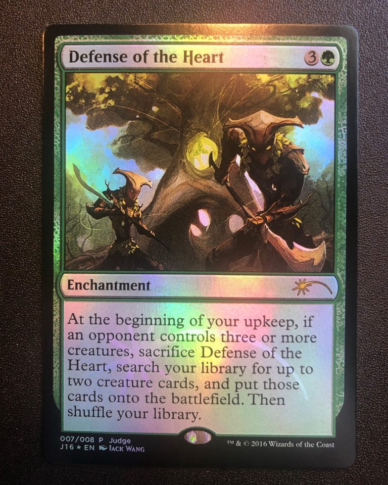 Defense of the Heart (FOIL) - MTG Proxy Judge Gift - Proxy King