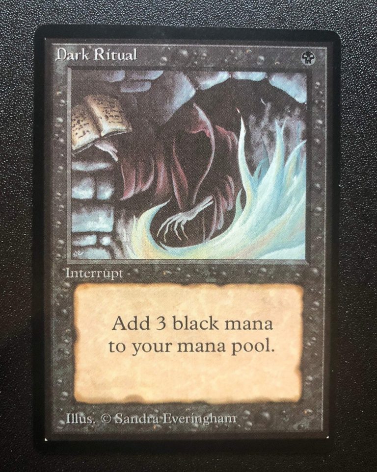 Dark Ritual - MtG Beta - Proxy King