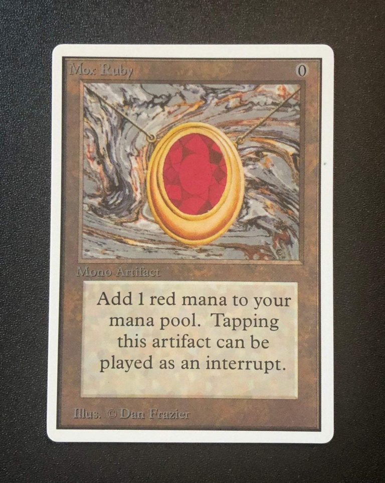 Mox Ruby - MtG Unlimited - Proxy King
