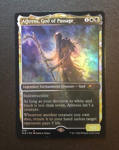 Athreos, God of Passage (FOIL Showcase) - MtG SLD - Proxy King
