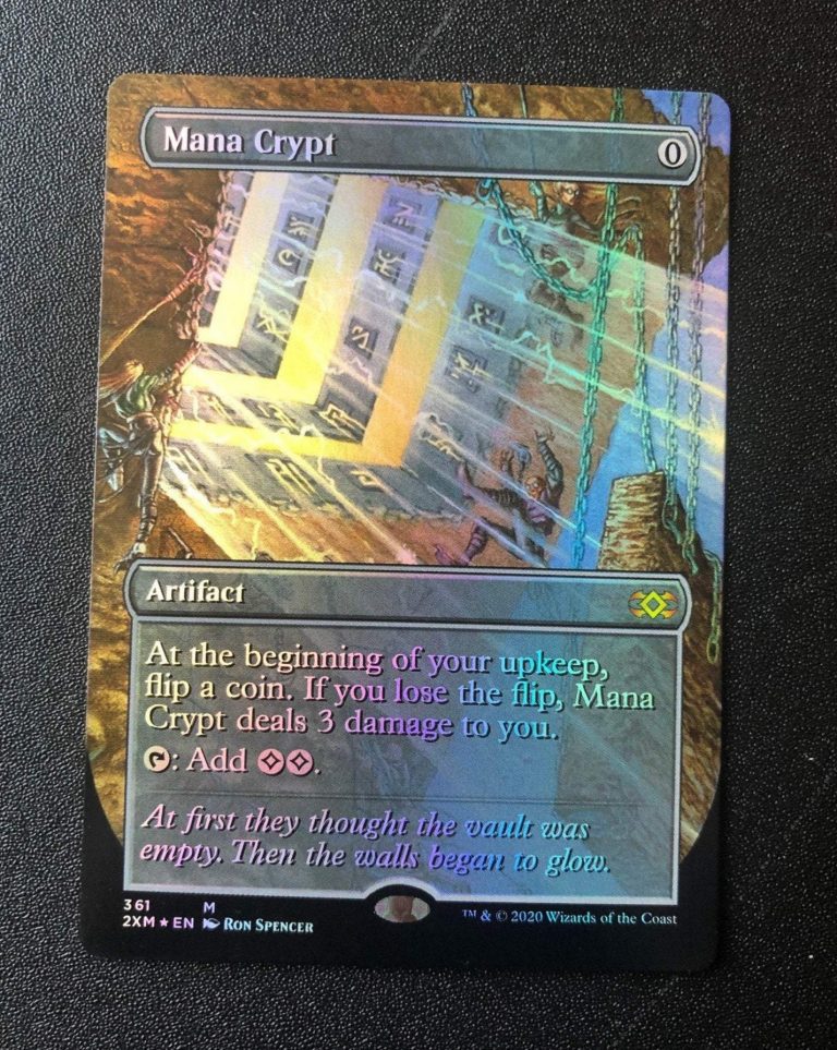 Mana Crypt (FOIL Showcase) - MTG Proxy 2XM - Proxy King