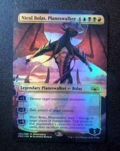 Nicol Bolas, Planeswalker (FOIL) - MtG Mythic Edition - Proxy King
