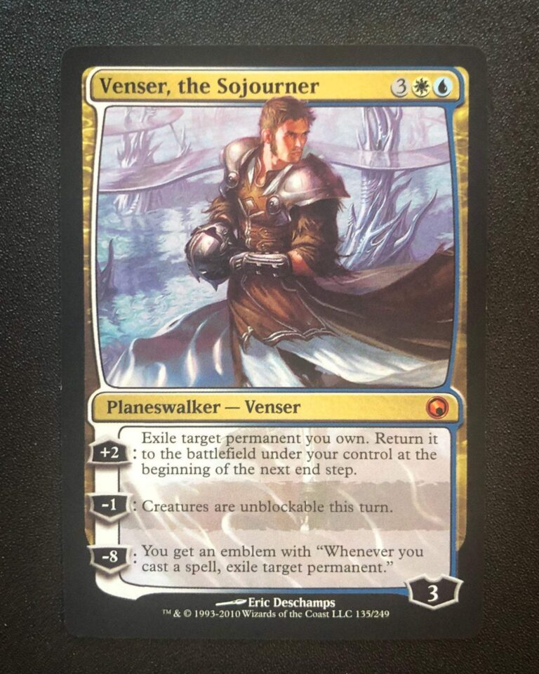 Venser, the Sojourner - MTG Proxy Scars of Mirroden - Proxy King