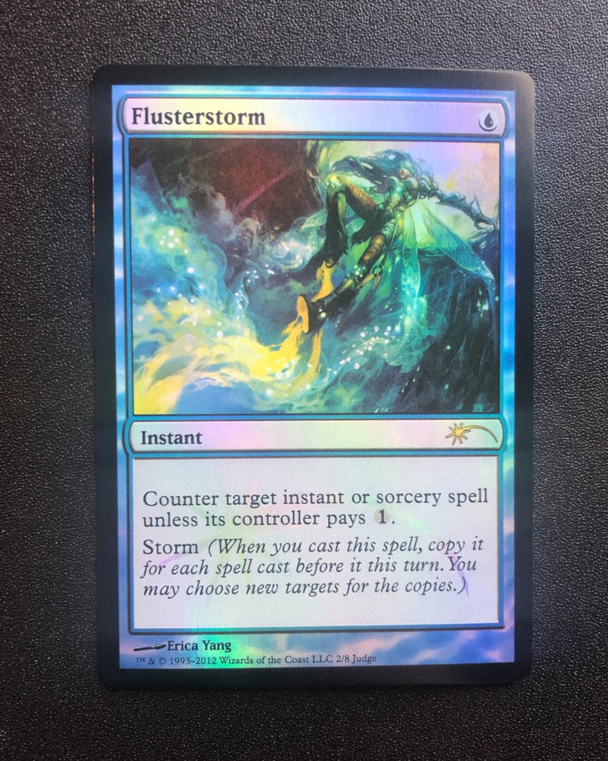 Flusterstorm (FOIL) - MtG Judge Gift - Proxy King