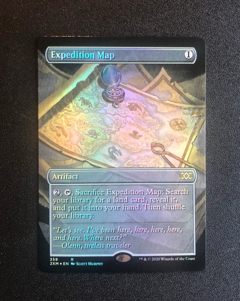 Expedition Map (FOIL Showcase) - MtG 2XM - Proxy King