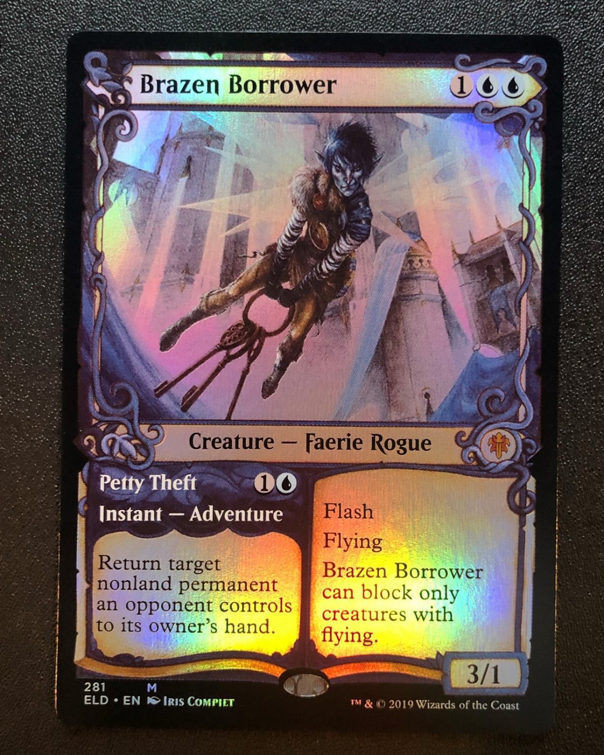 Brazen Borrower (FOIL) - MtG Adventure - Proxy King
