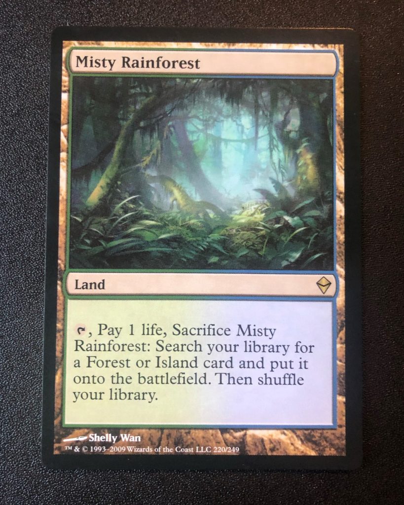 Misty Rainforest - MtG Zendikar - Proxy King
