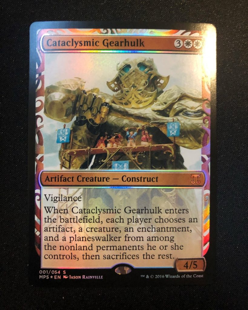 Cataclysmic Gearhulk (FOIL) - MtG Kaladesh Masterpiece - Proxy King
