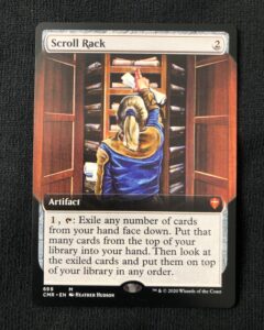 Scroll Rack (Showcase) - MtG Commander Legends - Proxy King