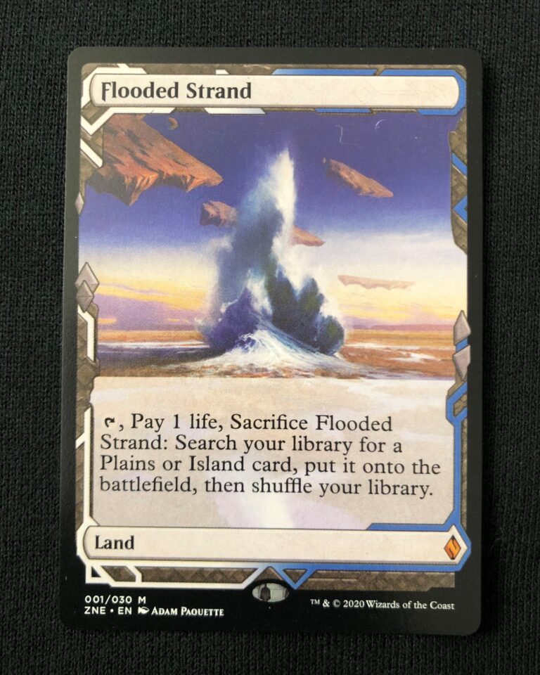 Flooded Strand - MTG Proxy Zendikar Rising Expeditions - Proxy King