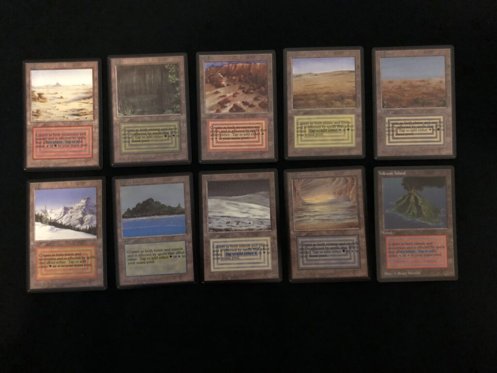 Dual Land Set - MtG Proxy Beta - Proxy King