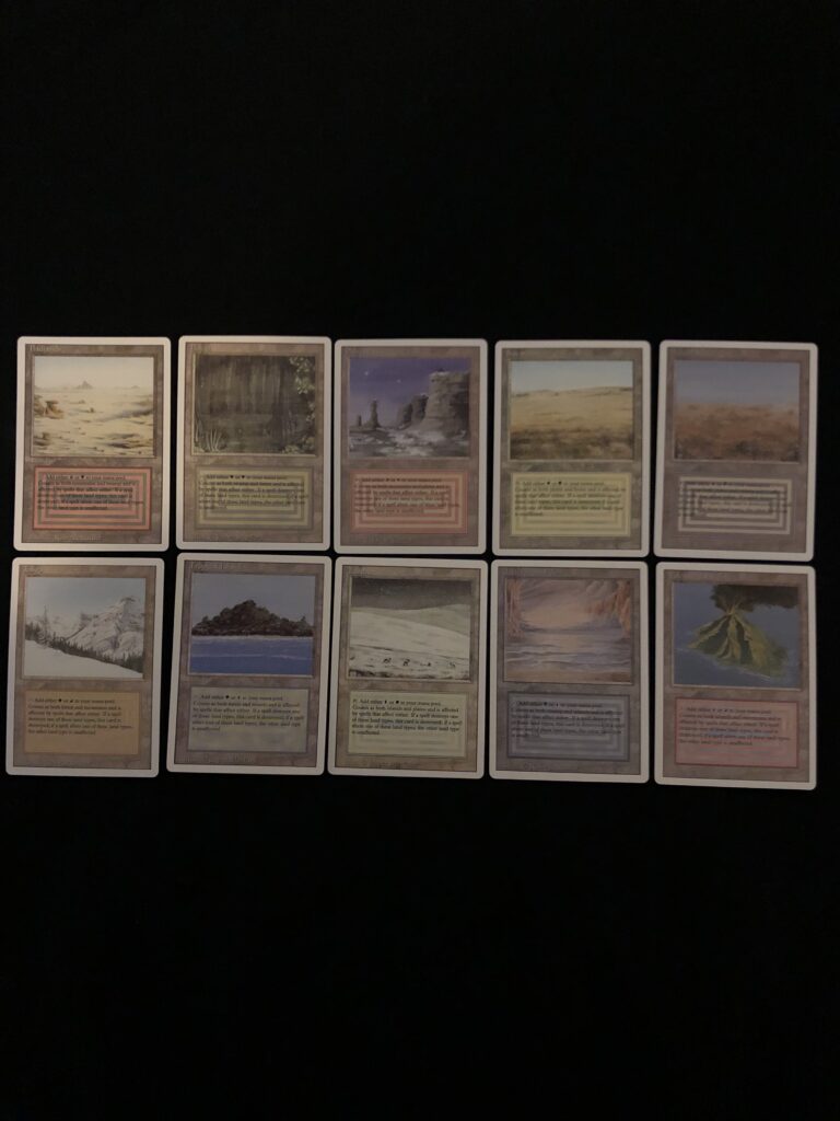 Dual Land Set - MTG Proxy Revised - Proxy King