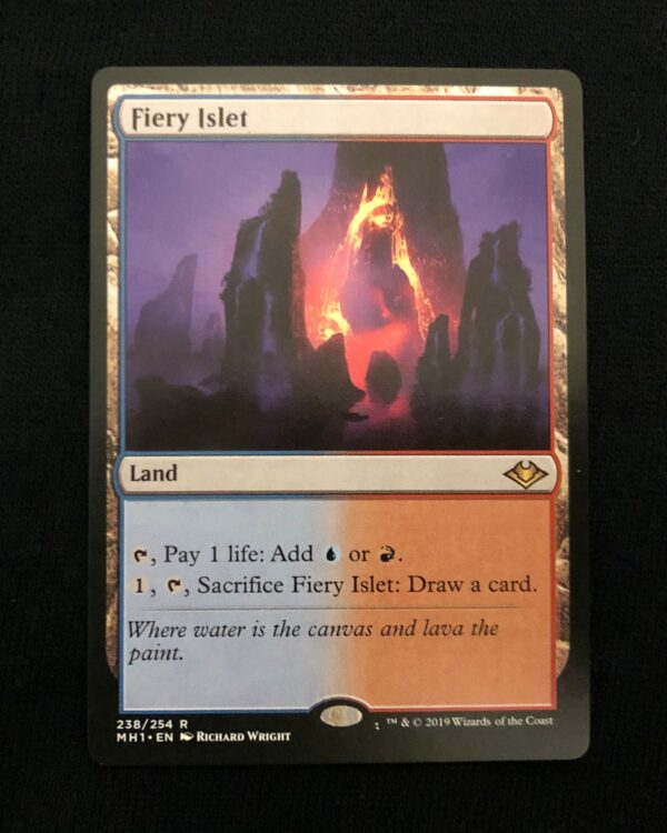 Fiery Islet - MtG Modern Horizons - Proxy King