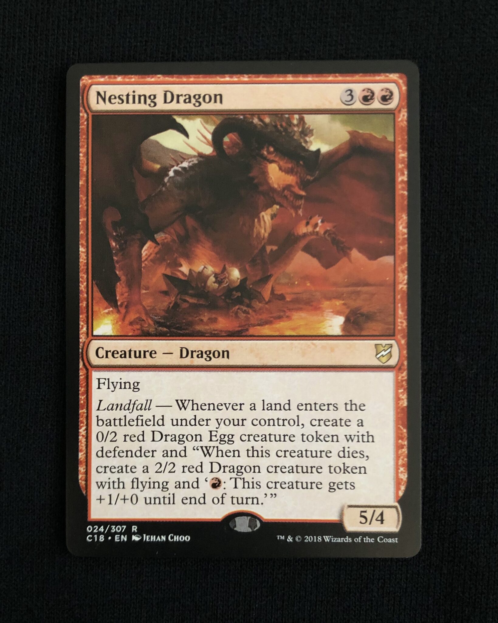 Nesting Dragon - MtG Commander - Proxy King