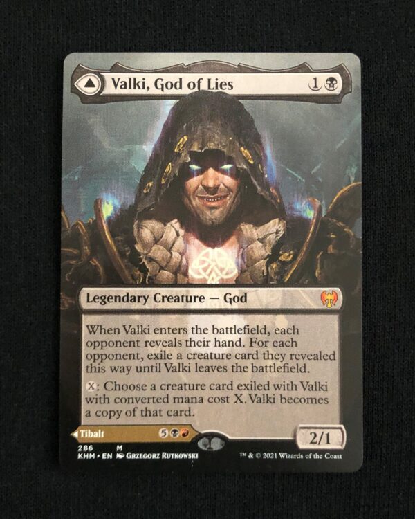 Valki, God of Lies / Tibalt (Box Topper) - MtG Kaldheim - Proxy King