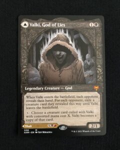 Valki, God of Lies / Tibalt (Showcase) - MtG Kaldheim - Proxy King