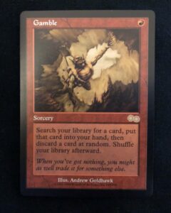 Gamble - MtG Urza's Saga - Proxy King