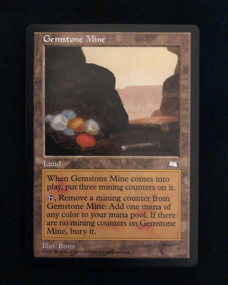Gemstone Mine - MtG Weatherlight - Proxy King