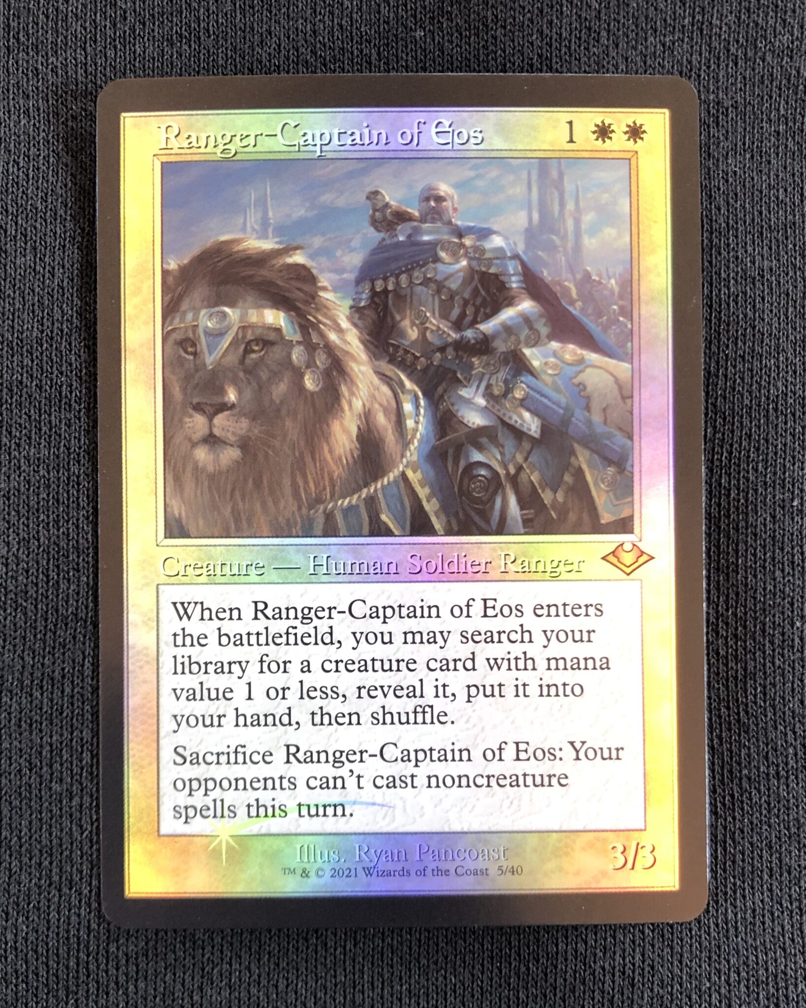 Ranger-Captain of Eos (FOIL Vintage) - MtG MH2 - Proxy King