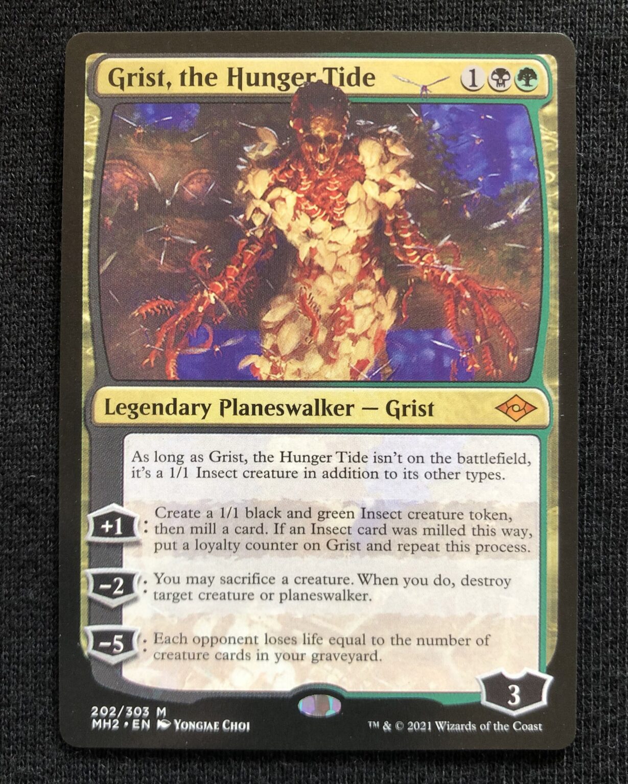 Grist, the Hunger Tide - MtG MH2 - Proxy King