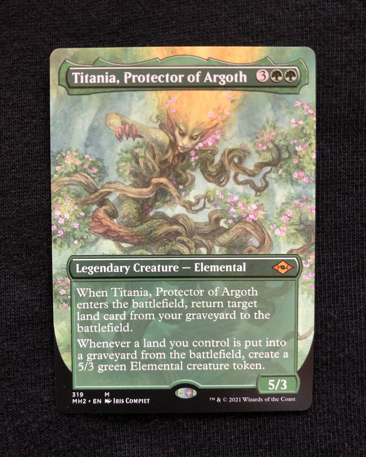 Titania, Protector of Argoth (Showcase) - MtG MH2 - Proxy King