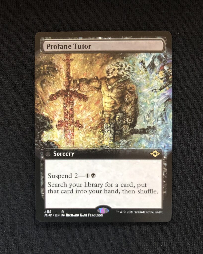 Profane Tutor (Showcase) - MtG MH2 - Proxy King