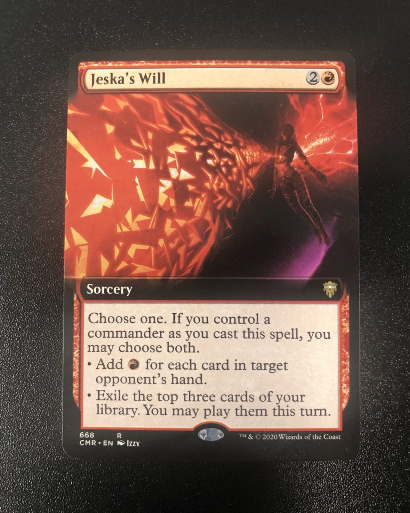 Jeska's Will (Extended Art) - MTG Proxy Commander - Proxy King