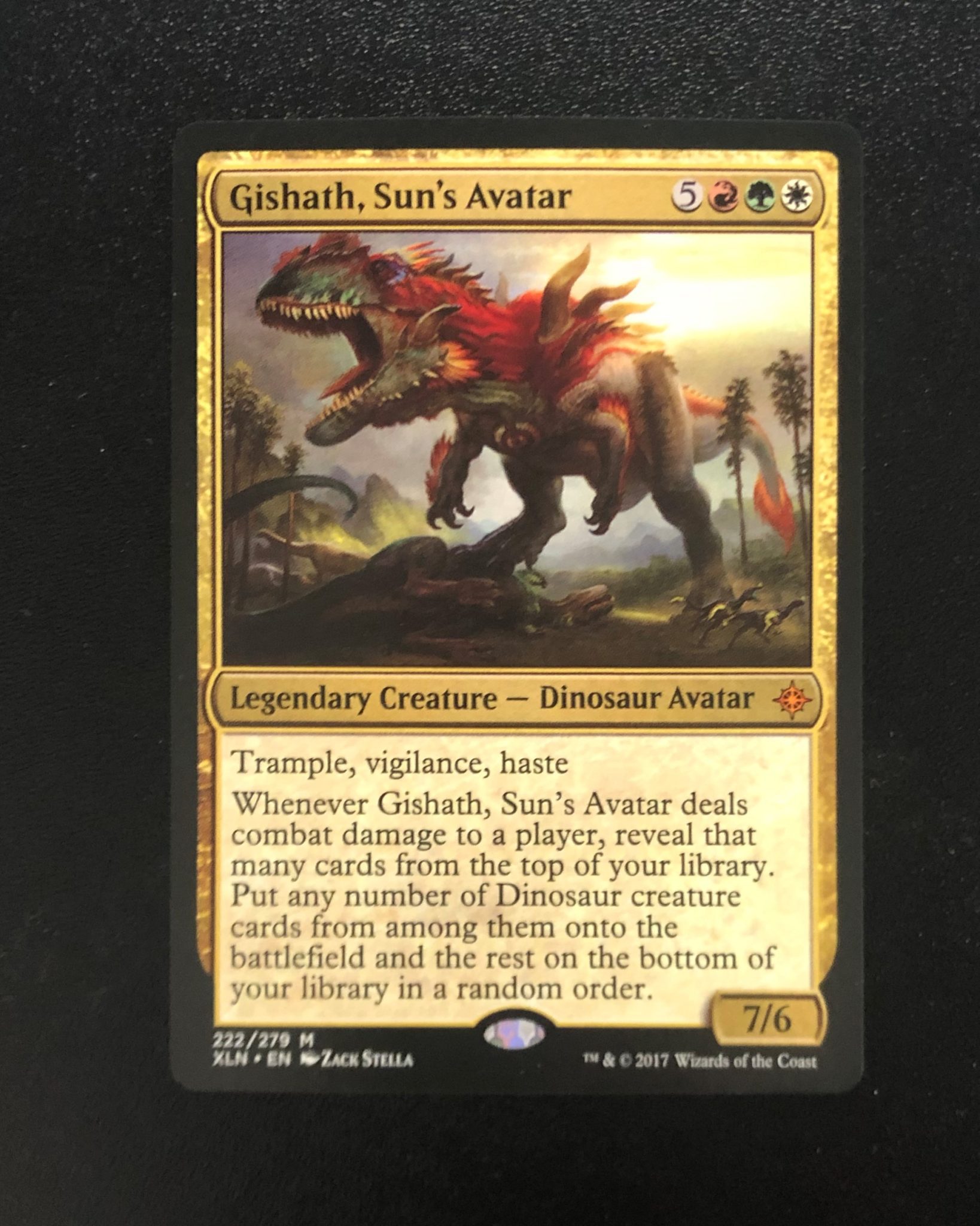 Gishath, Sun's Avatar - MtG Ixalan - Proxy King