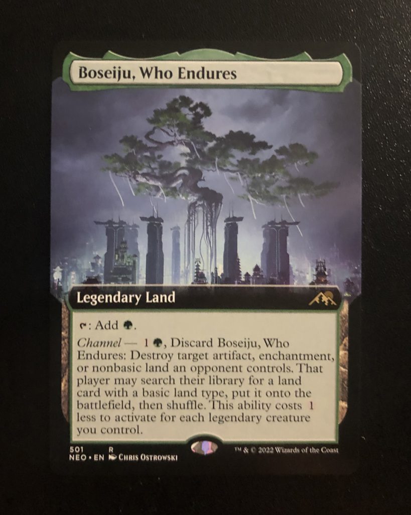 Boseiju, Who Endures (Extended Art) - MTG Proxy Neon Dynasty - Proxy King
