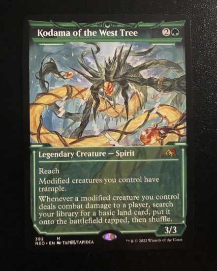 Kodama of the West Tree (Extended Art) - MtG Neon Dynasty - Proxy King