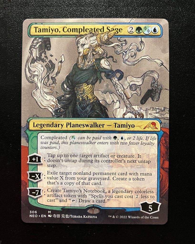 Tamiyo, Compleated Sage (Extended Art) - MtG Neon Dynasty - Proxy King