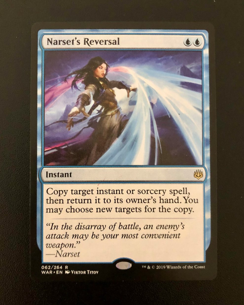 Narset's Reversal - MtG War of the Spark - Proxy King