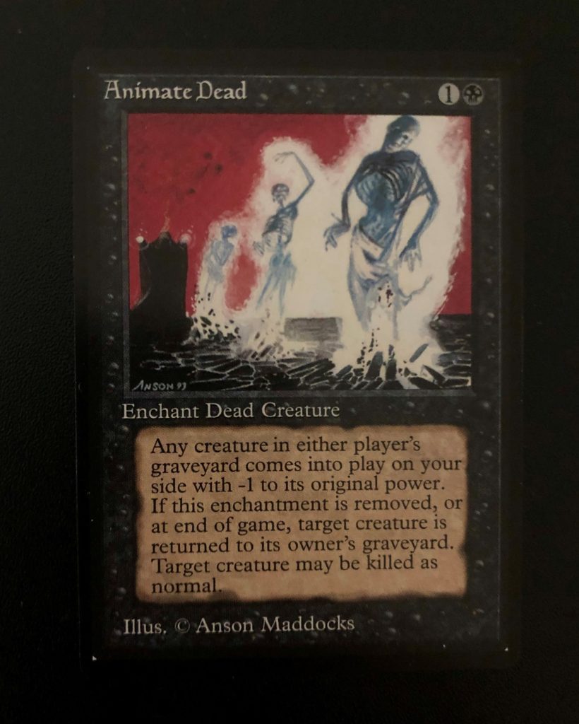 Animate Dead - MtG Beta - Proxy King