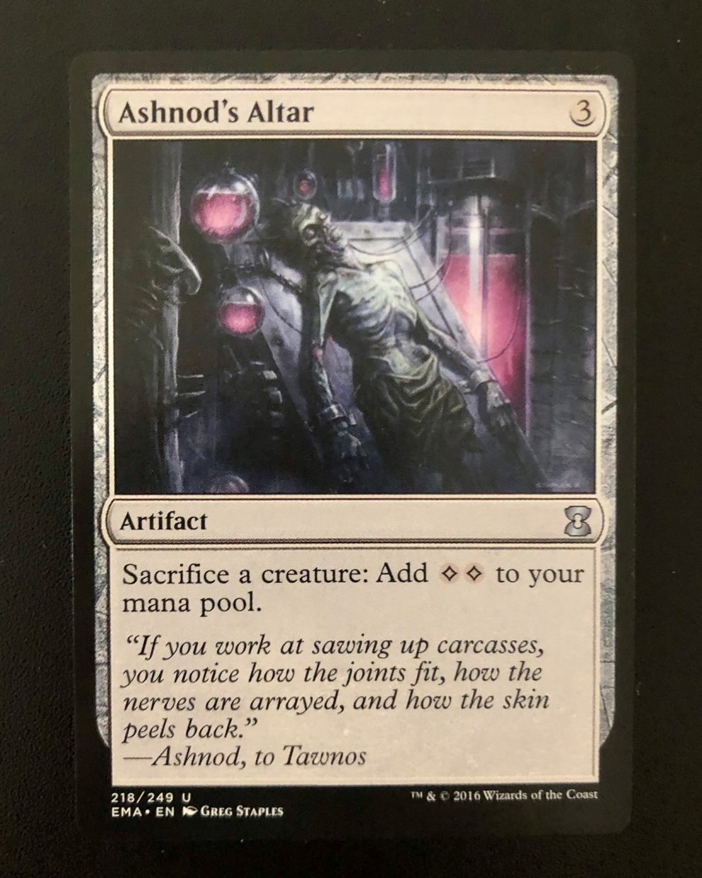 Ashnod's Altar - MTG Proxy Eternal Masters - Proxy King