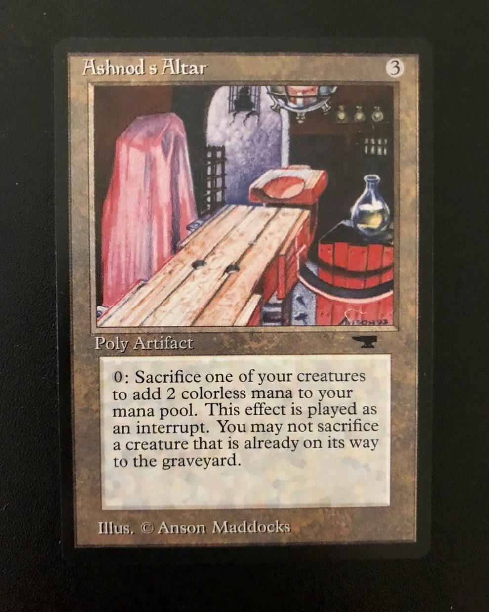 Ashnod's Altar - MtG Antiquities - Proxy King