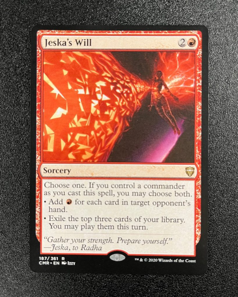 Jeska's Will - MTG Proxy Commander Legends - Proxy King